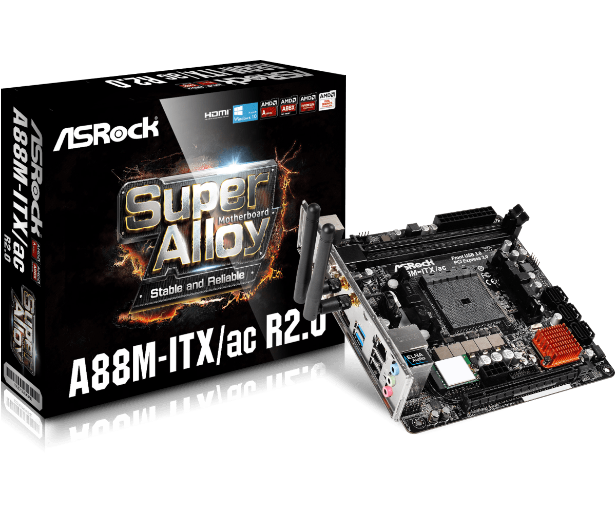 ASRock > A88M-ITX/ac R2.0